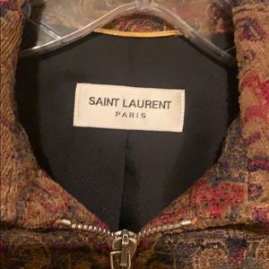 Yves Saint Laurent | Jackets & Coats | Ysl Teddy Bomber | Poshmark